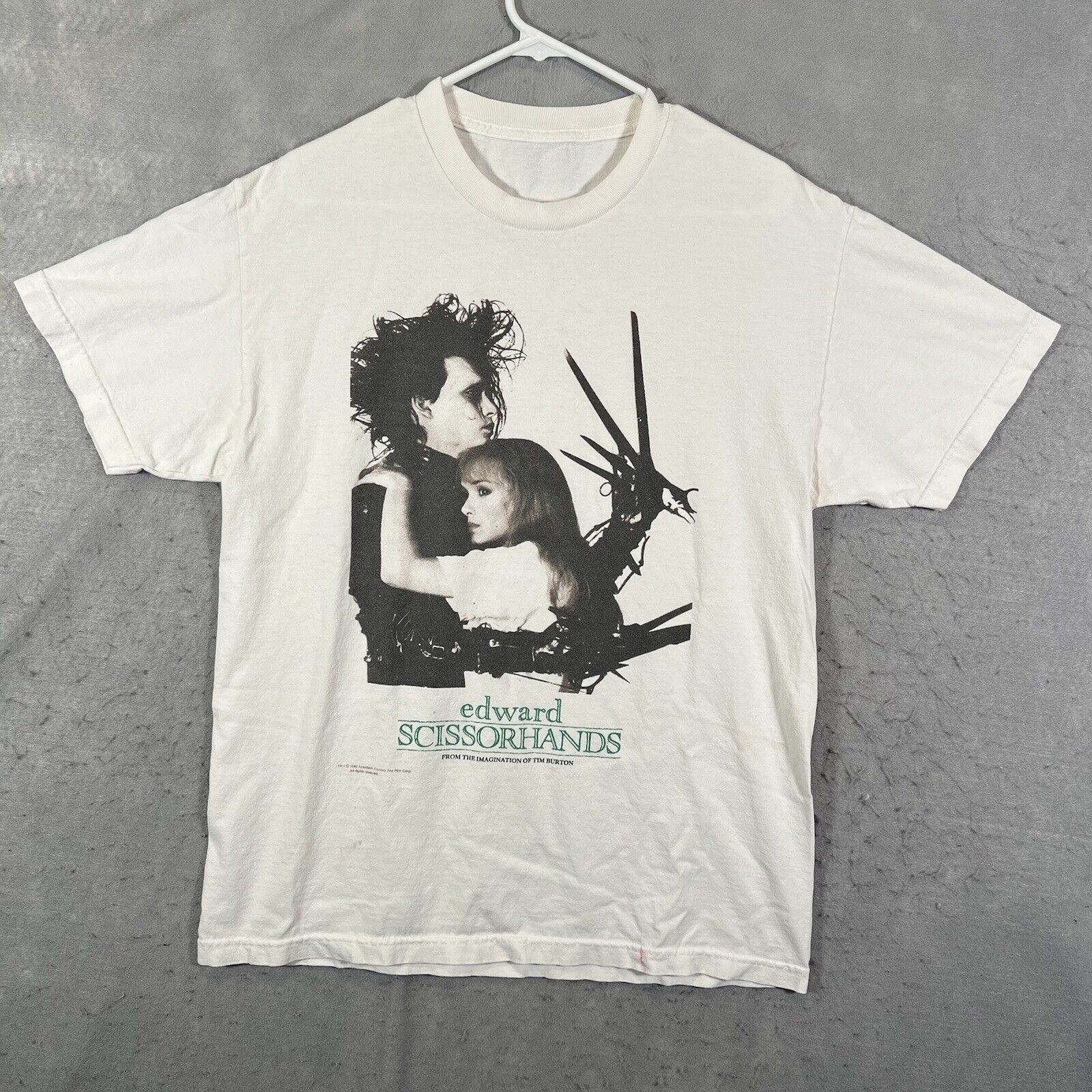 Vintage Rare! Vintage 90s Edward Scissorhands Movie Promo Shirt Adult ...
