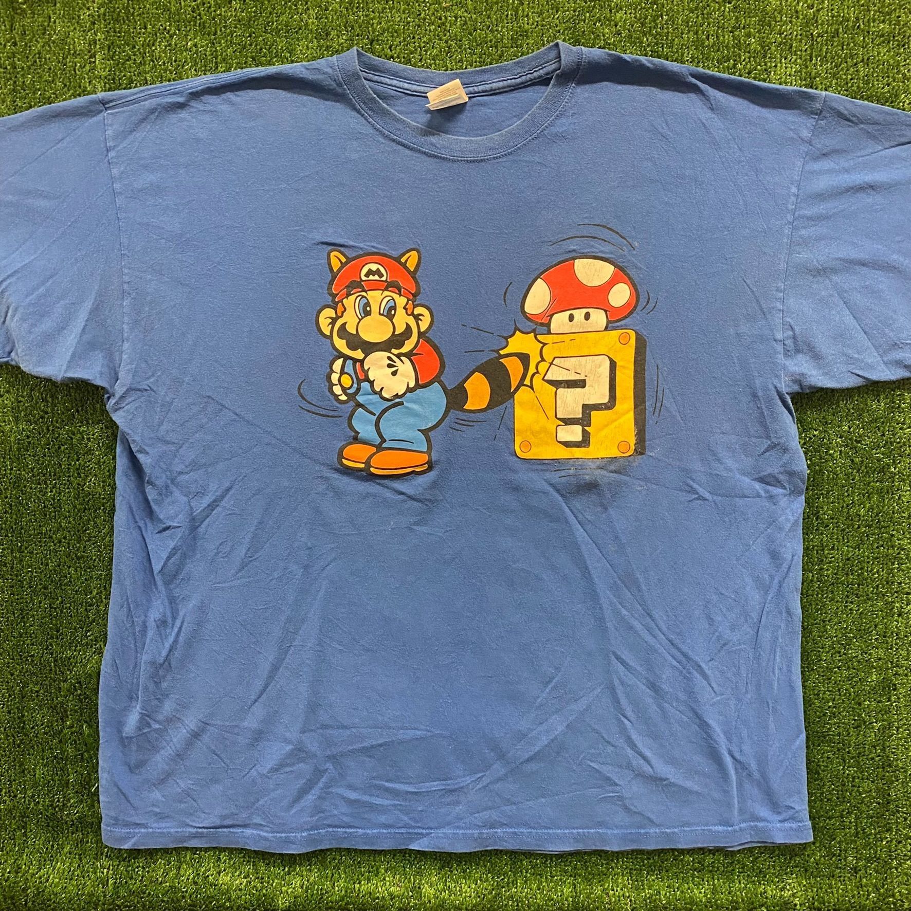 Nintendo × Streetwear × Vintage Nintendo Super Mario Vintage Cartoon T ...