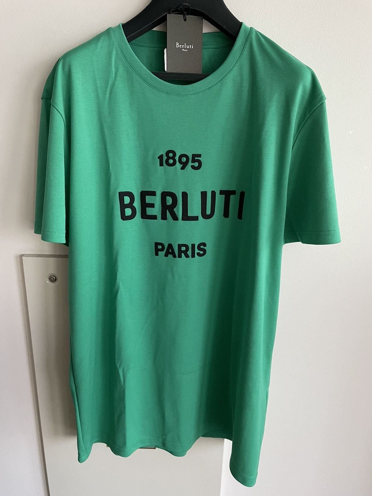 Berluti Rare LimitedEdition Runway Classic Berluti Logo Tee T-shirt ...