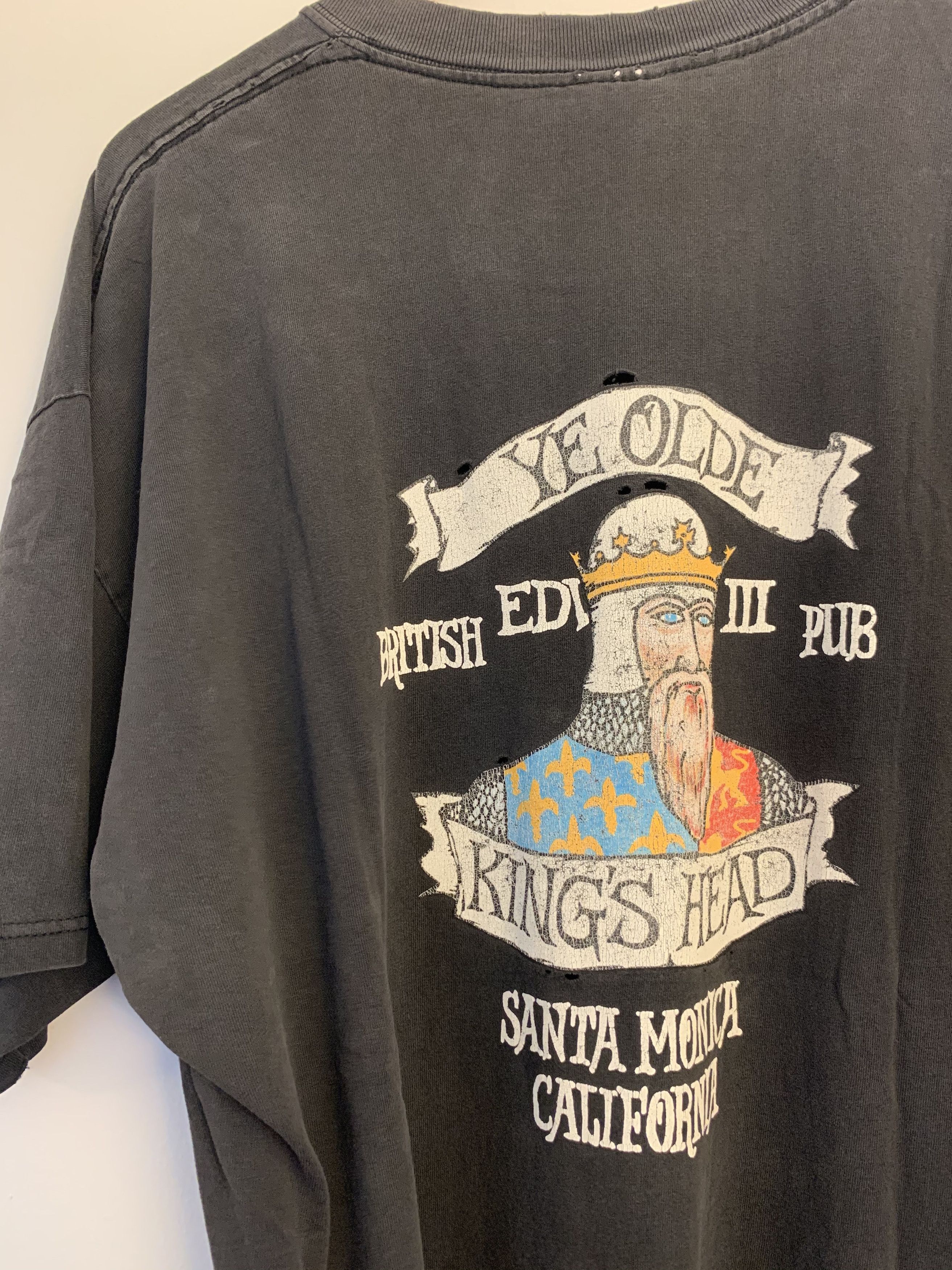 Streetwear × Vintage Vintage Travis Scott Style Y2k Distressed Medieval ...