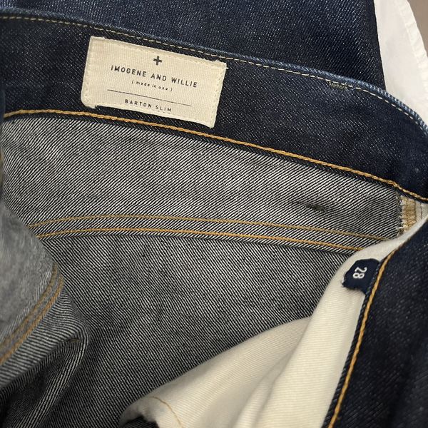Imogene + Willie Imogene & Willie Button Fly Barton Slim Selvedge Denim Jeans | Grailed