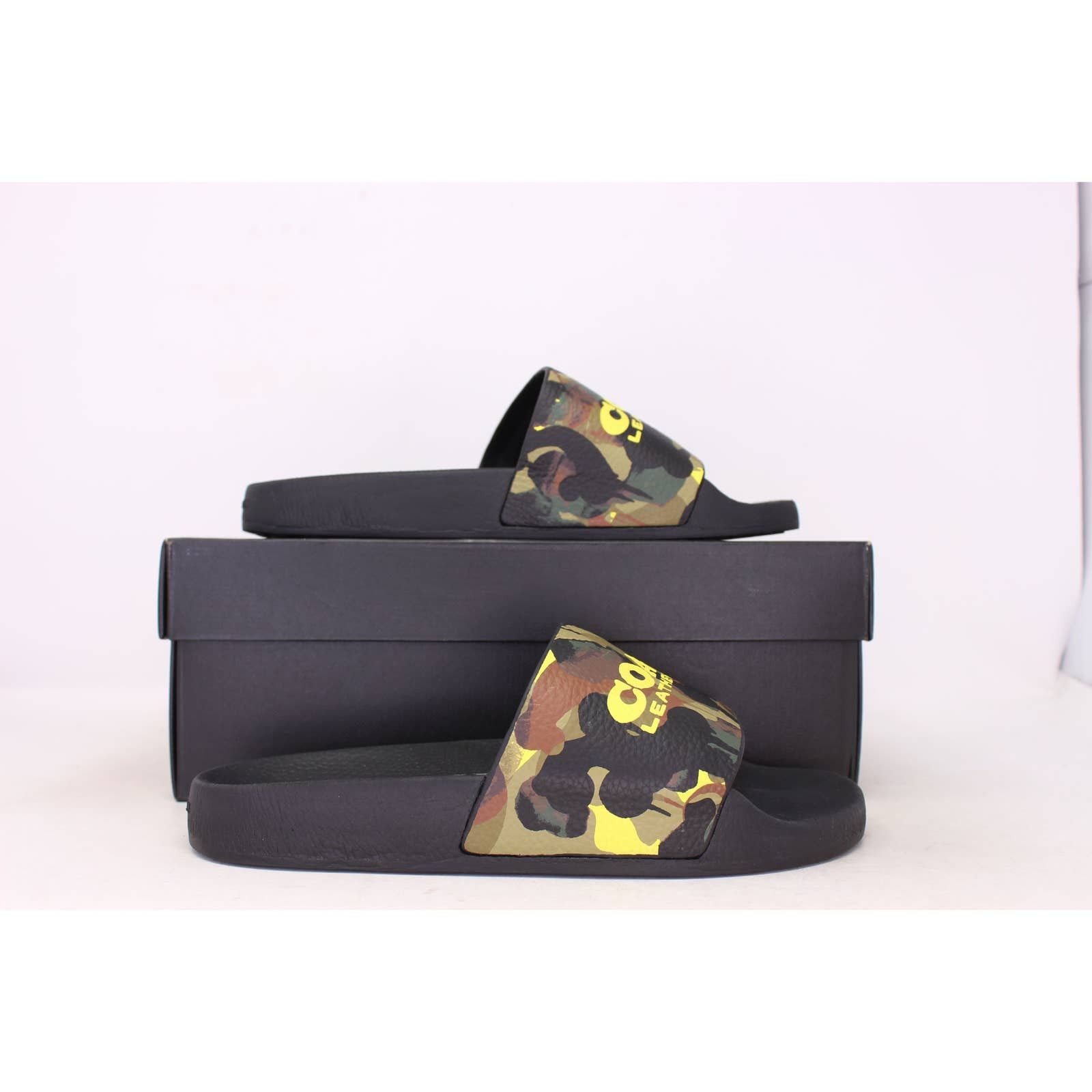 Coach Wildbeast Pool Slide Black/Camo C5972 R54 | Grailed