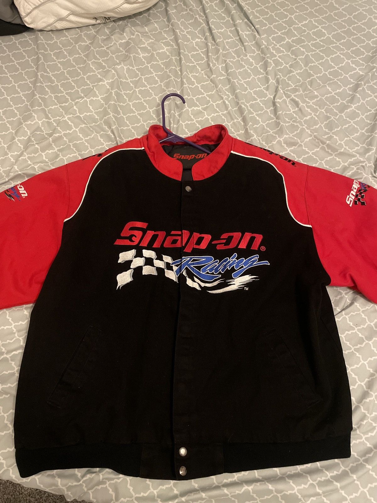 Racing × Vintage Snap on racing vintage jacket | Grailed