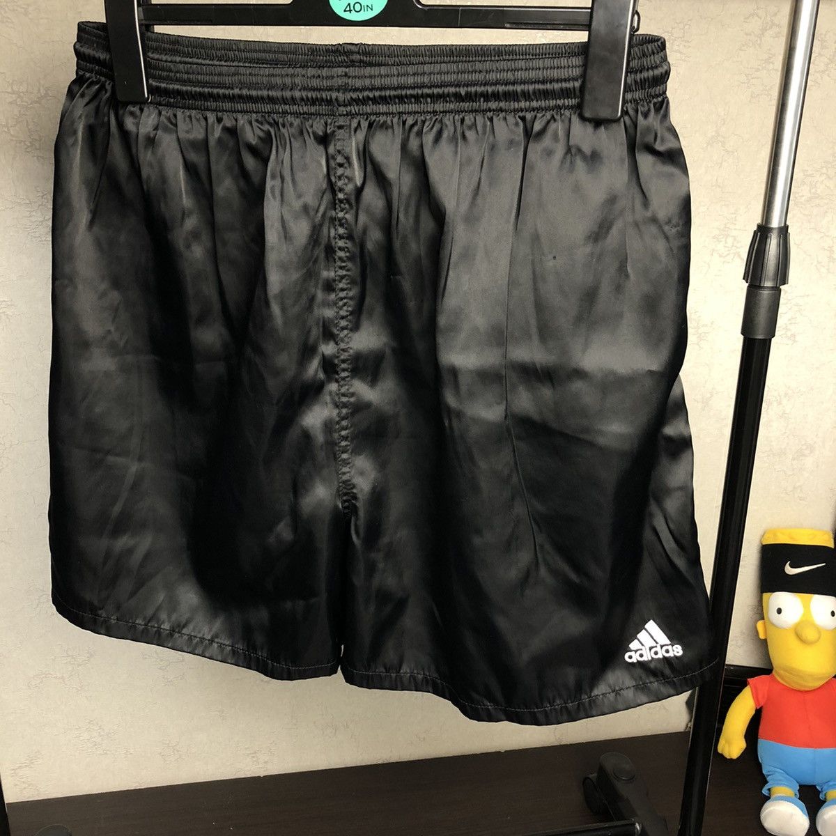 Adidas Vintage Adidas Mike Tyson Black Shorts XL | Grailed
