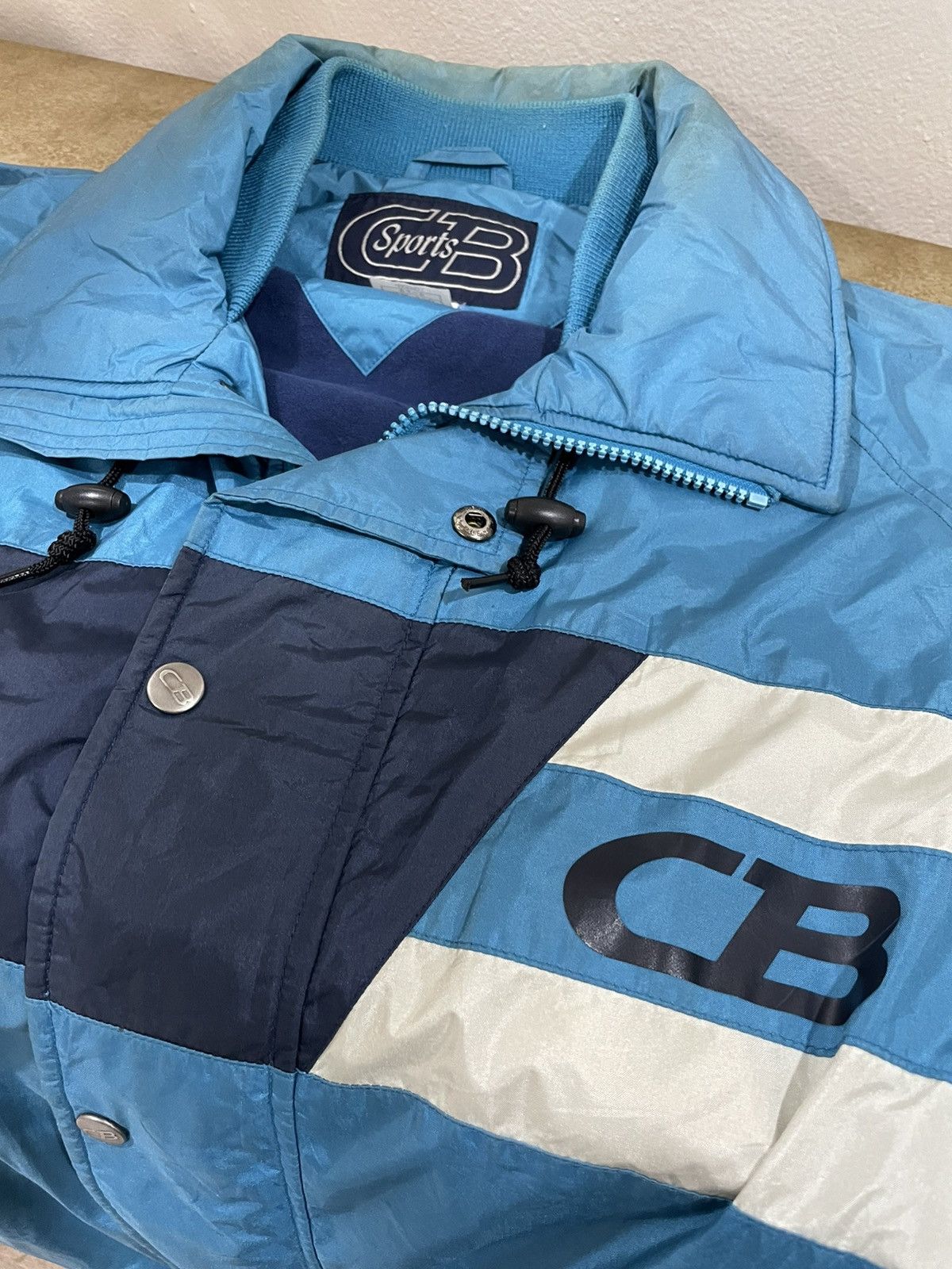 Cb Sports Vintage CB Sport Racing Ski Light Jacket Windcheater Coat ...