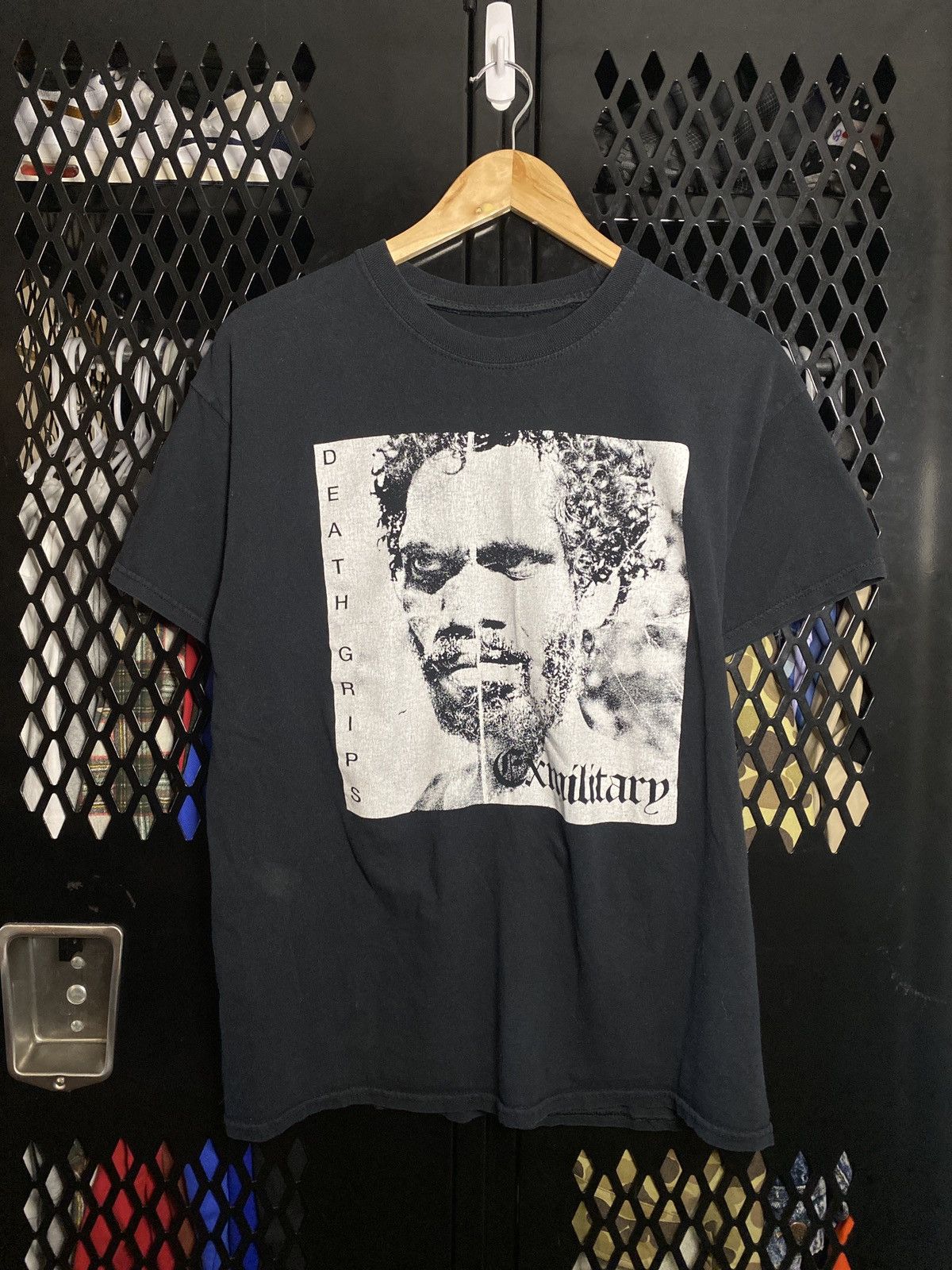 Death Grips 2010 Exmilitary Cover Tee | Grailed
