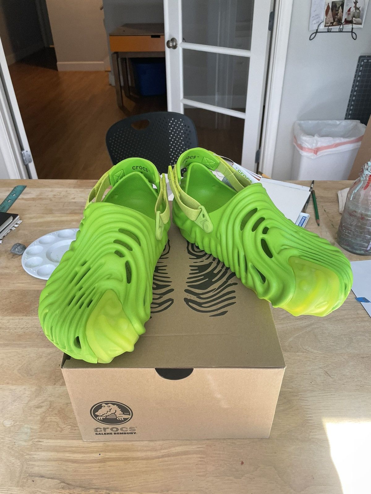 Crocs × Salehe Bembury Fingerprint Clogs | Grailed