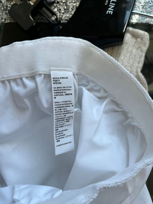 Acne Studios Acne Boxers Poplin in White Color | Grailed