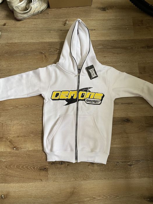 Vintage demons basement full zip hoodie | Grailed