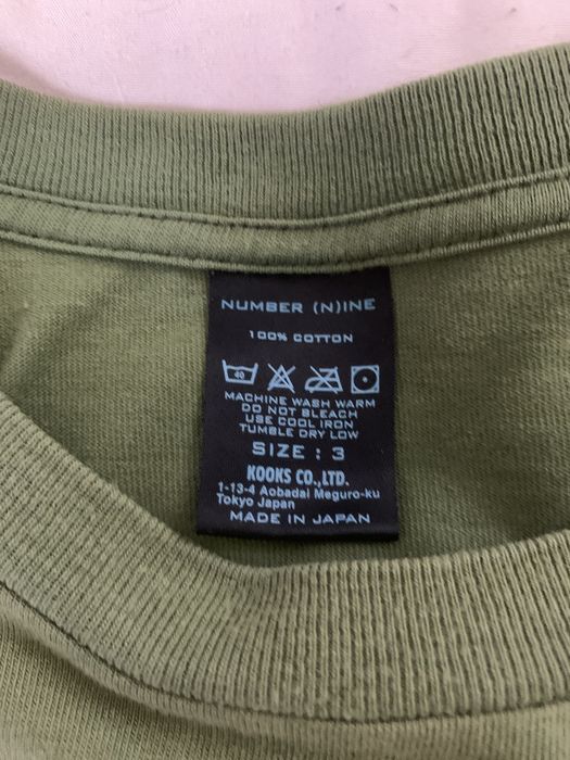 Number (N)ine Number Nine Shield Crest T-Shirt | Grailed