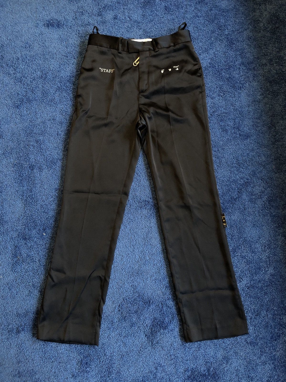Off-White Off White STAFF uniform pants | Grailed