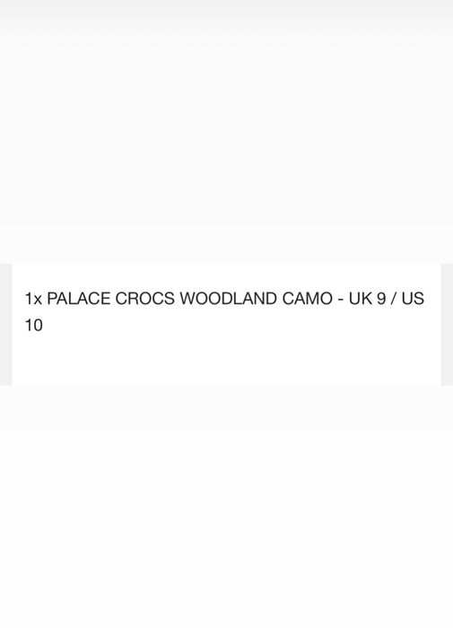 Palace Palace x Crocs Classic Clog in Woodland Camo | Grailed