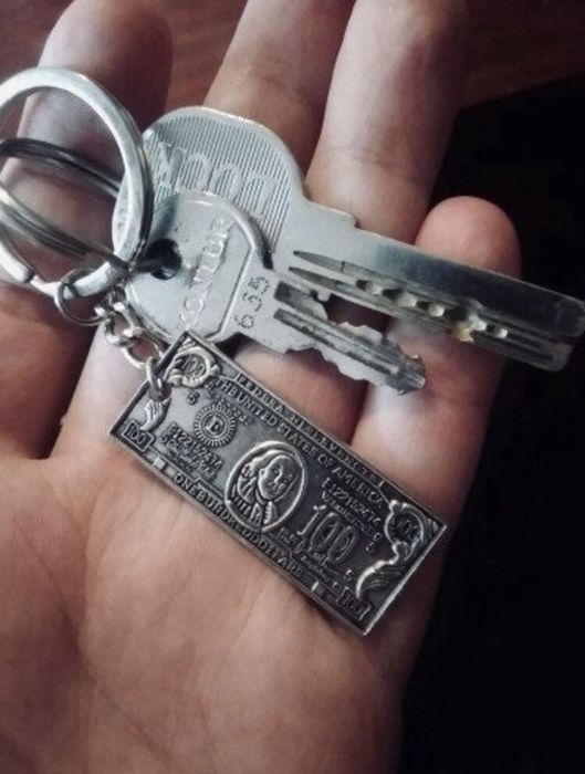 Vintage 100 Dollars Bill Keychain | Grailed