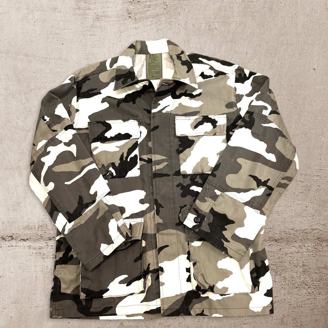 Vintage Vintage USA NATO Military Snow Camo Jacket Lightweight | Grailed