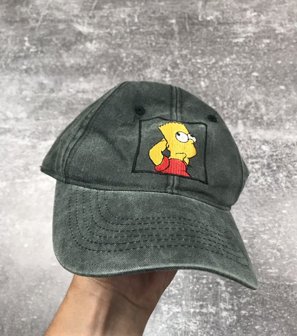 The Simpsons × Vintage Vintage 1993 The Simpsons Bart No Problem Hat ...
