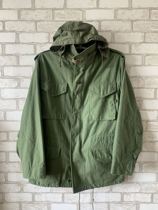 Alpha Industries M-65 alpha industries military vintage jacket made in ...