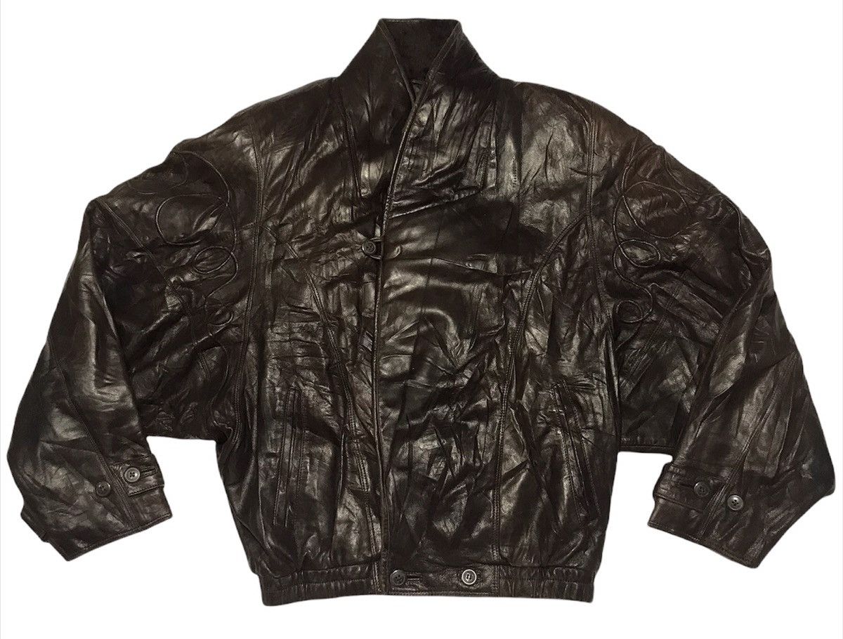 Leather Jacket × Marc Buchanan × Pelle Pelle Vintage PELLE Leather Jacket × Marc Buchanan × Pelle Pelle Vintage PELLE