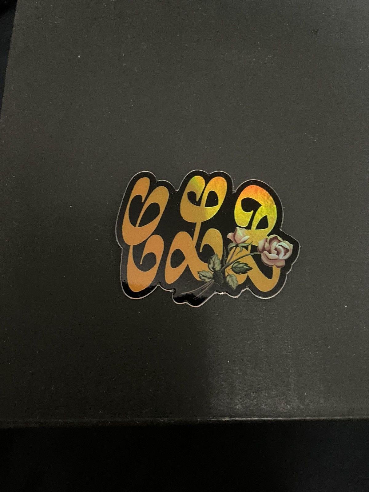 Octobers Very Own Black CLB (Certified Lover Boy) Holographic Sticker 3 ...