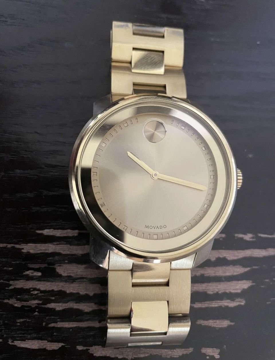 Movado Movado Bold 3600258 Yellow Gold Wrist Watch for Men | Grailed