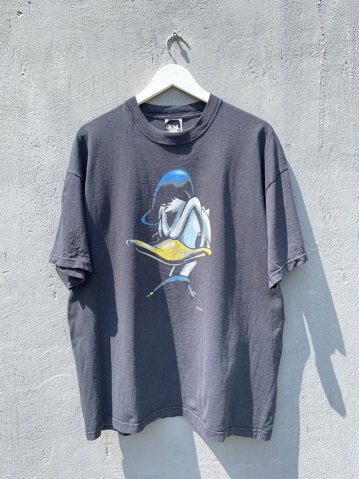 Disney × Movie × Vintage RARE🚀 Vintage 90s Donald Duck Shadow Face ...
