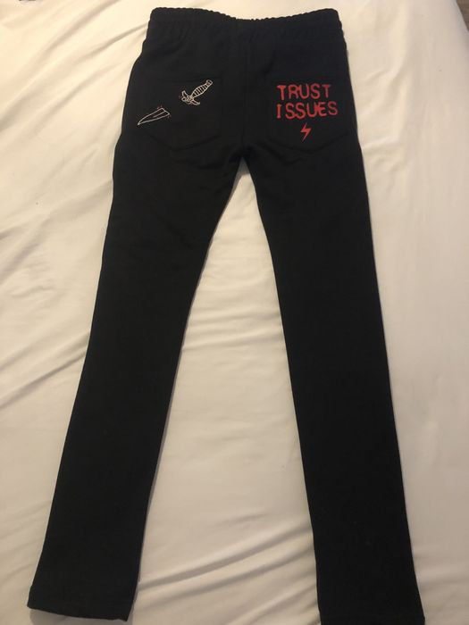 Designer Ricchezza I Love Nevher Sweat Pants | Grailed