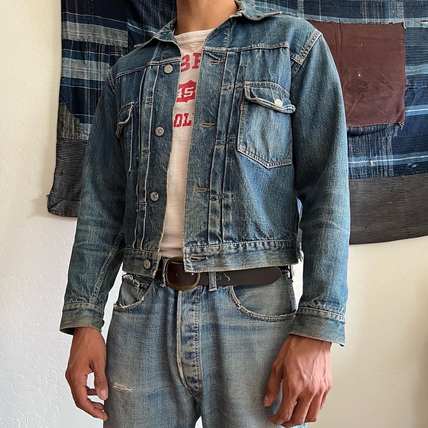 Levi's × Made In Usa × Vintage Vintage Levi's Original Type 2 Trucker ...