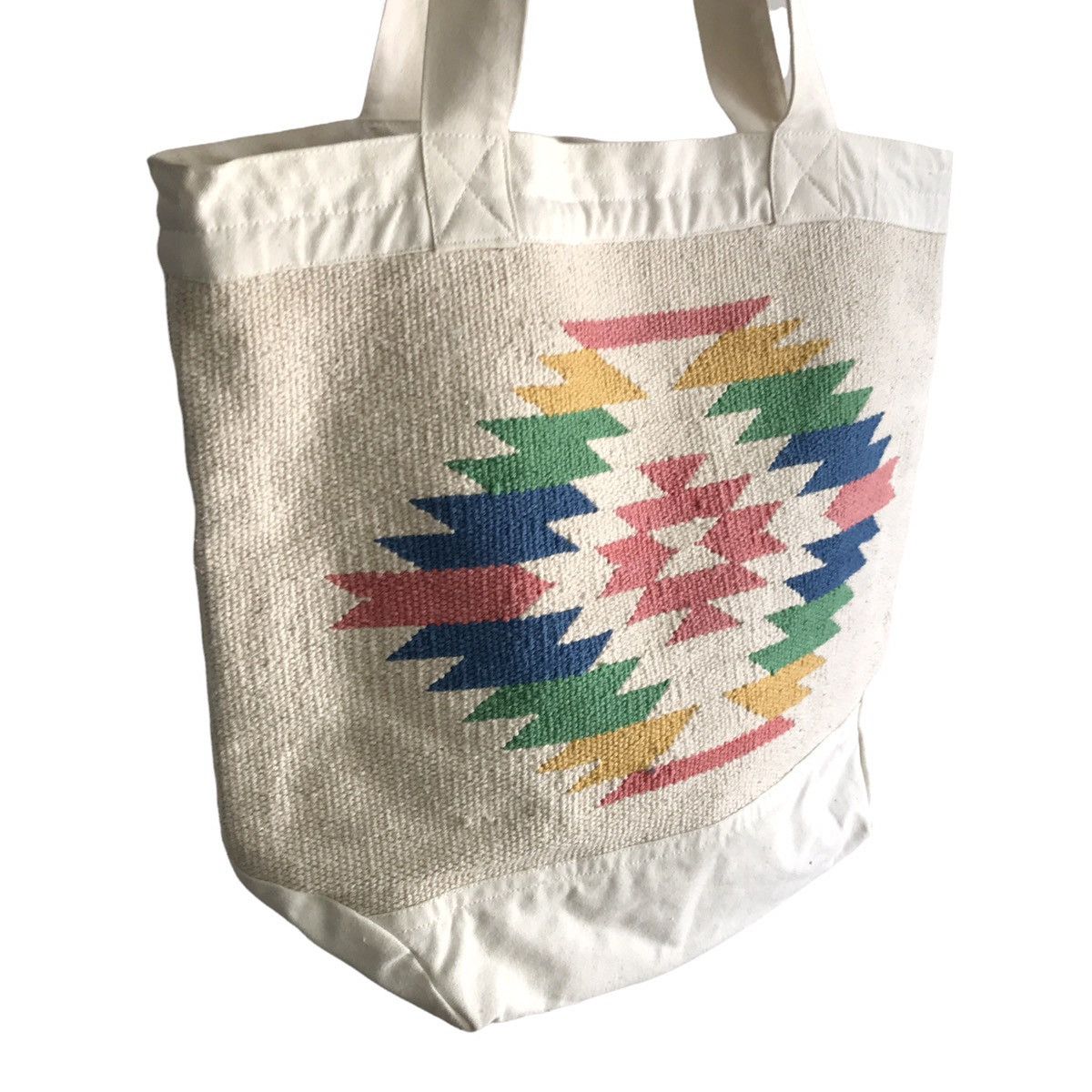Vintage Authentic Amina Japan Native American Navajo Canvas Bag | Grailed
