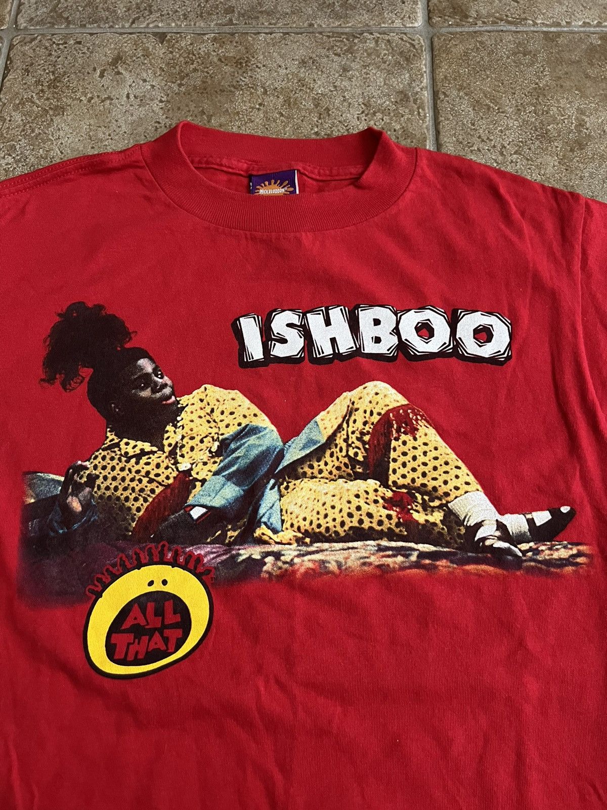 Vintage VTG Nickelodeon All That Ishboo Shirt Small TV Promo 1990s ...