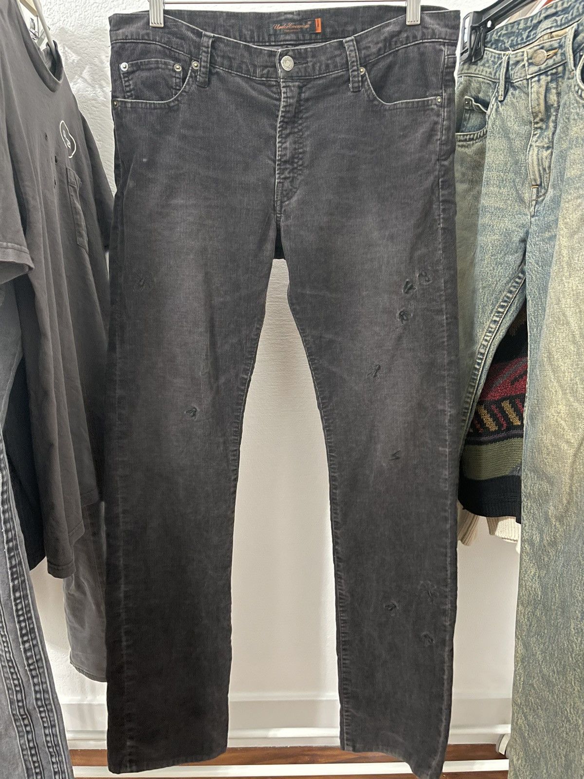 Undercover Black Undercover Corduroy Bug Denim (AW06 BBV GURUGURU ...