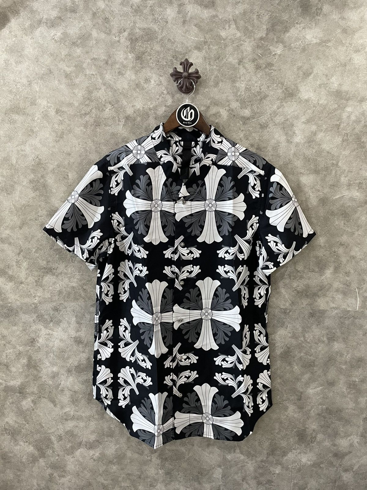 Chrome Hearts Chrome hearts silk shirt | Grailed
