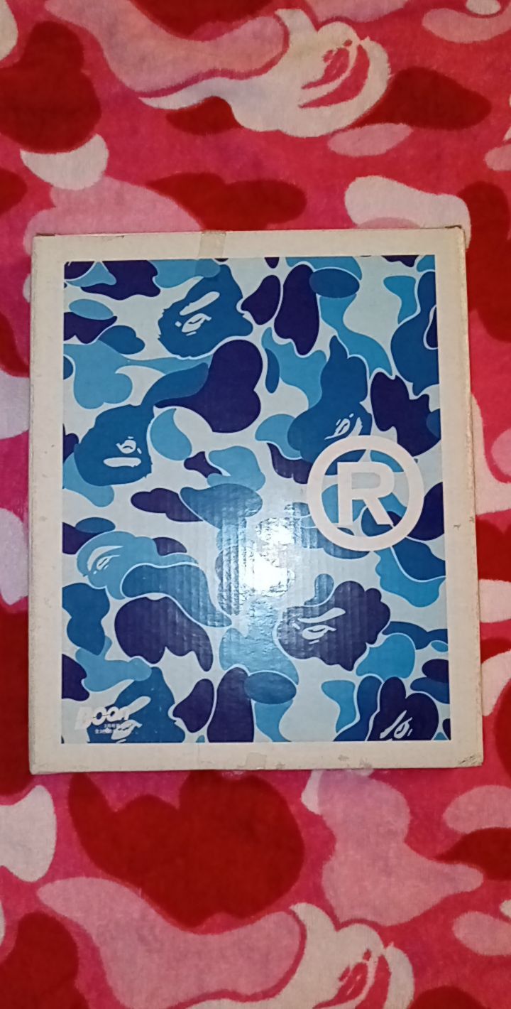 Bape Bathing Ape Blue Camo Inflatable Pillow Cushion | Grailed