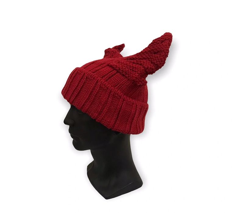 Japanese Brand Japanese Brand Devil Horn Beanie Hat | Grailed