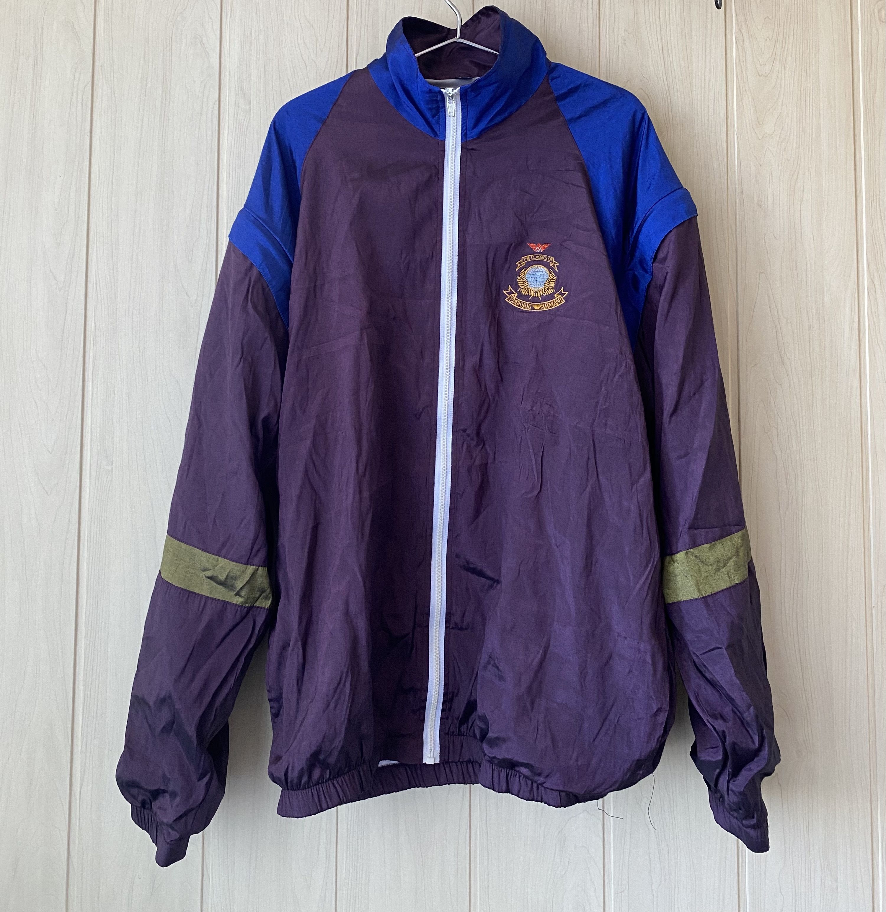 Emporio Armani × Vintage Vintage 80’s Emporio Armani nylon windbreaker ...