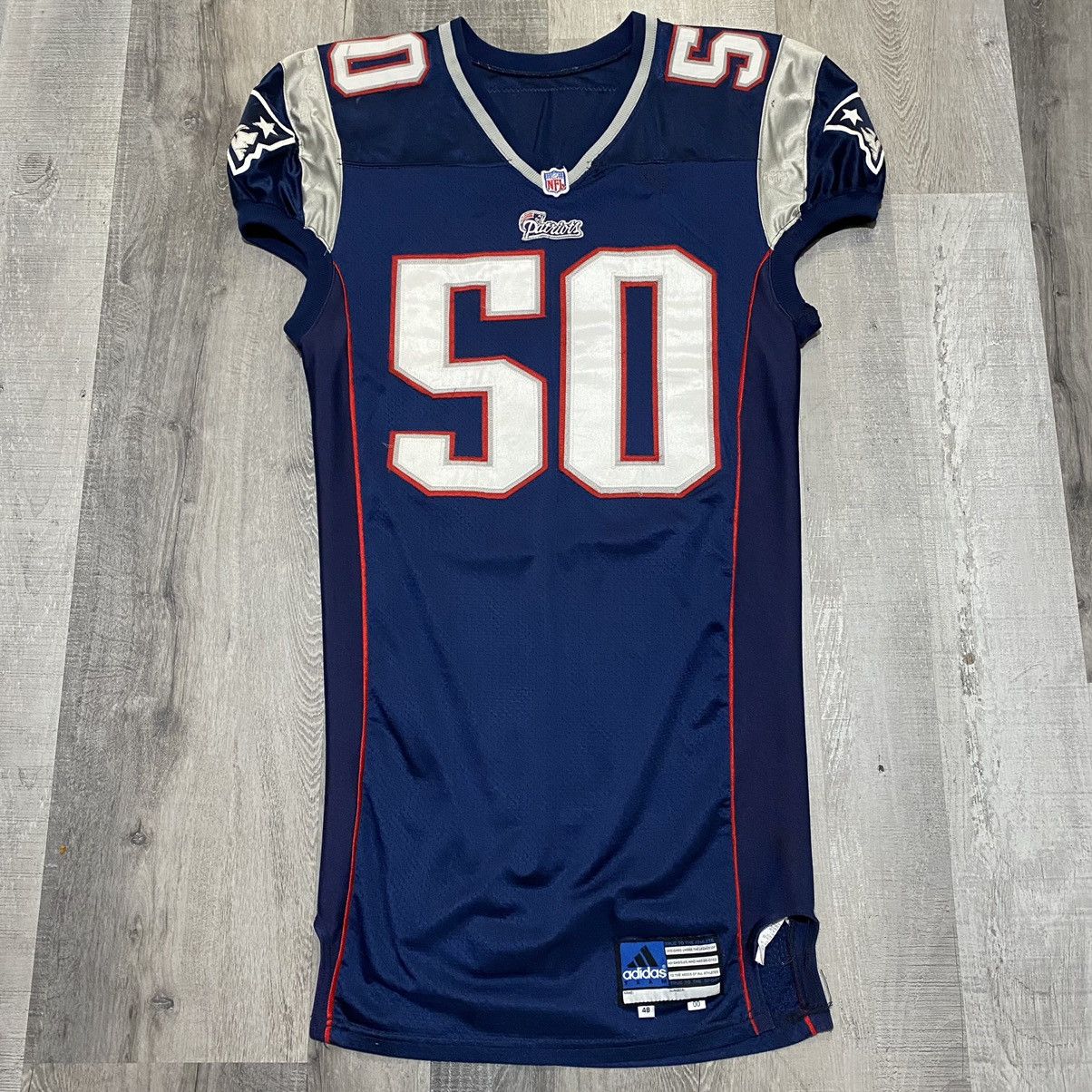 Adidas × Jersey × Very Rare Rob Holmberg Game Worn New England Patriots ...
