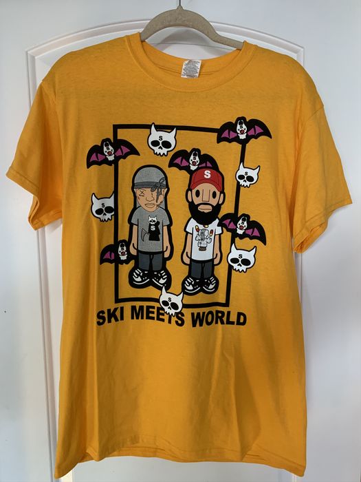 Sukamii Sukamii x Ski Mask the Slump God 'Ski Meets World Tour' Tee | Grailed
