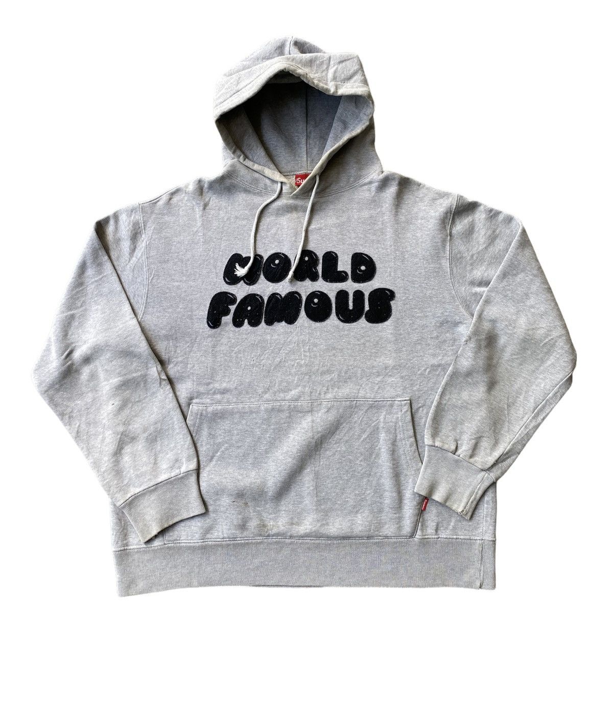 Supreme VINTAGE SUPREME 2003/2004 WORLD FAMOUS HOODIE | Grailed