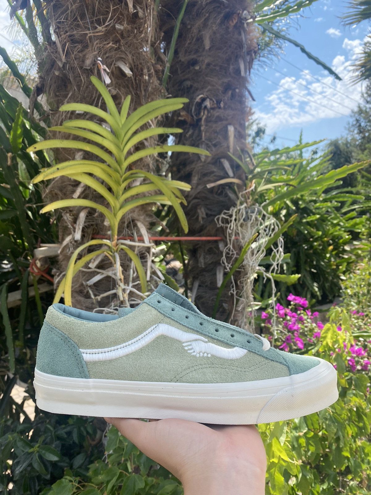 Van × Vans × Vintage Notre vans green matcha | Grailed