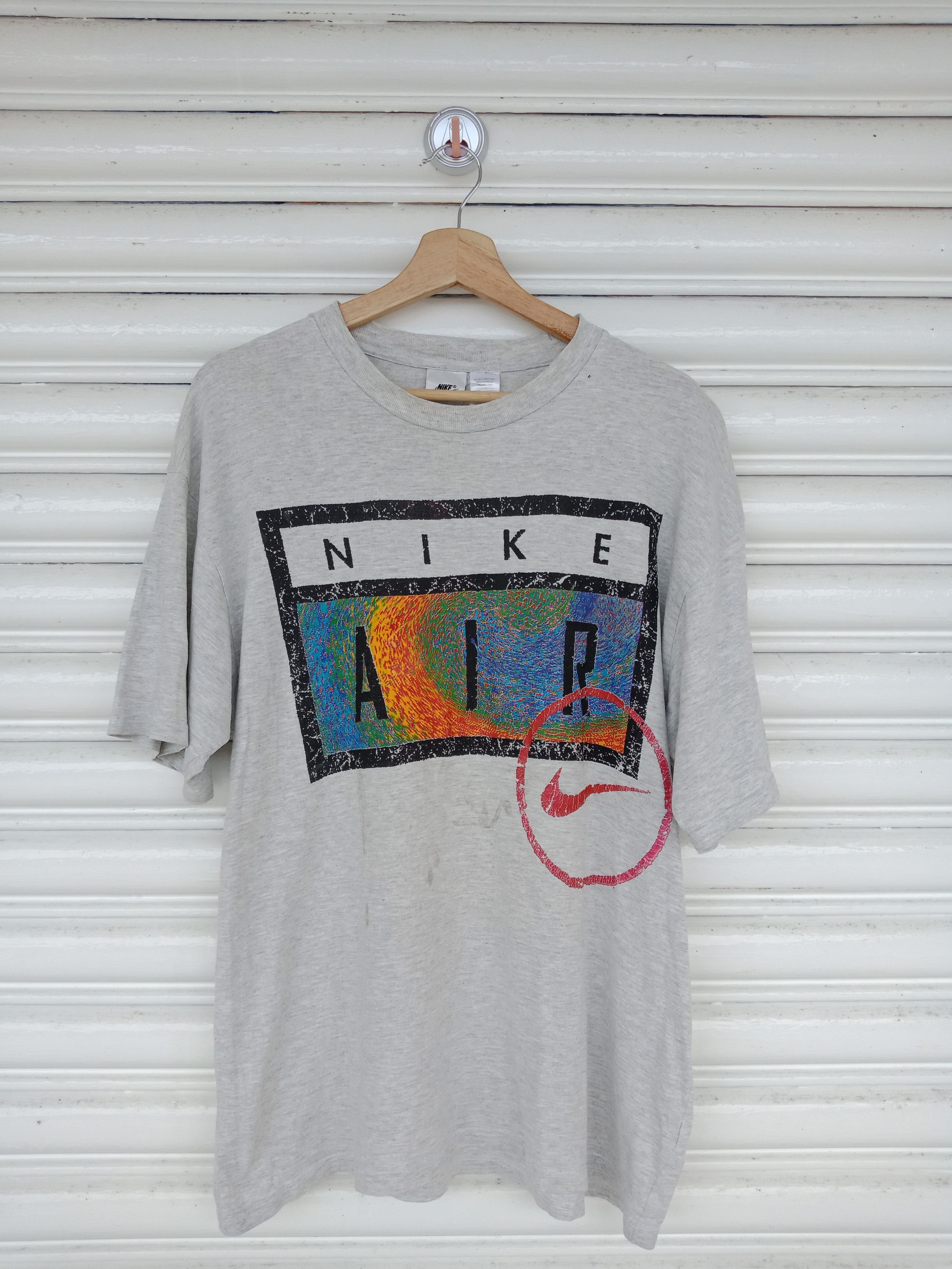 Nike 90s Nike Air Crack Spell Out Swoosh Design | Grailed