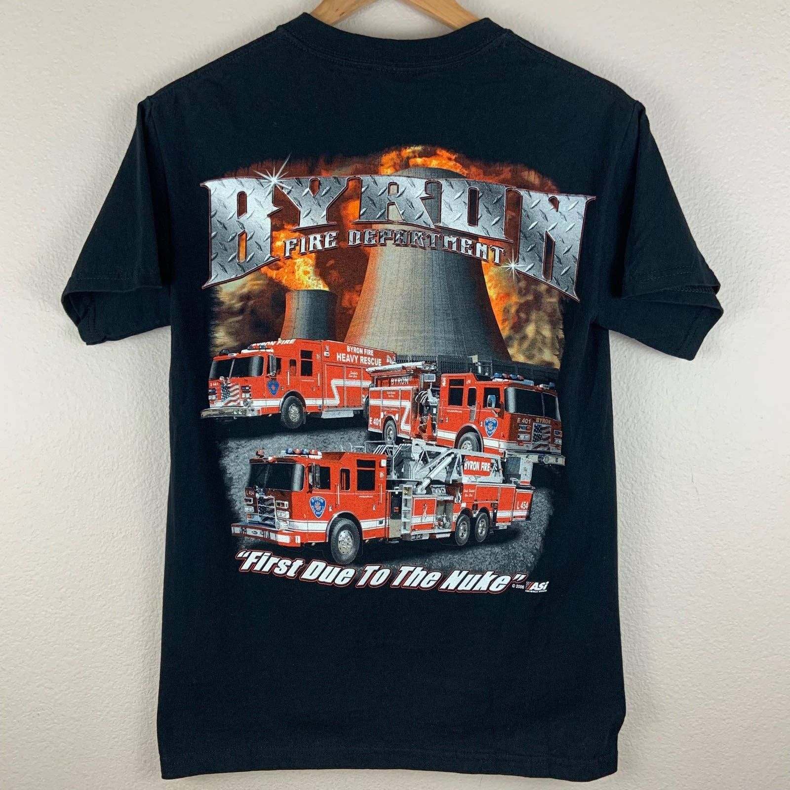 Vintage 2006 Byron Fire Department Rap Tee | Grailed