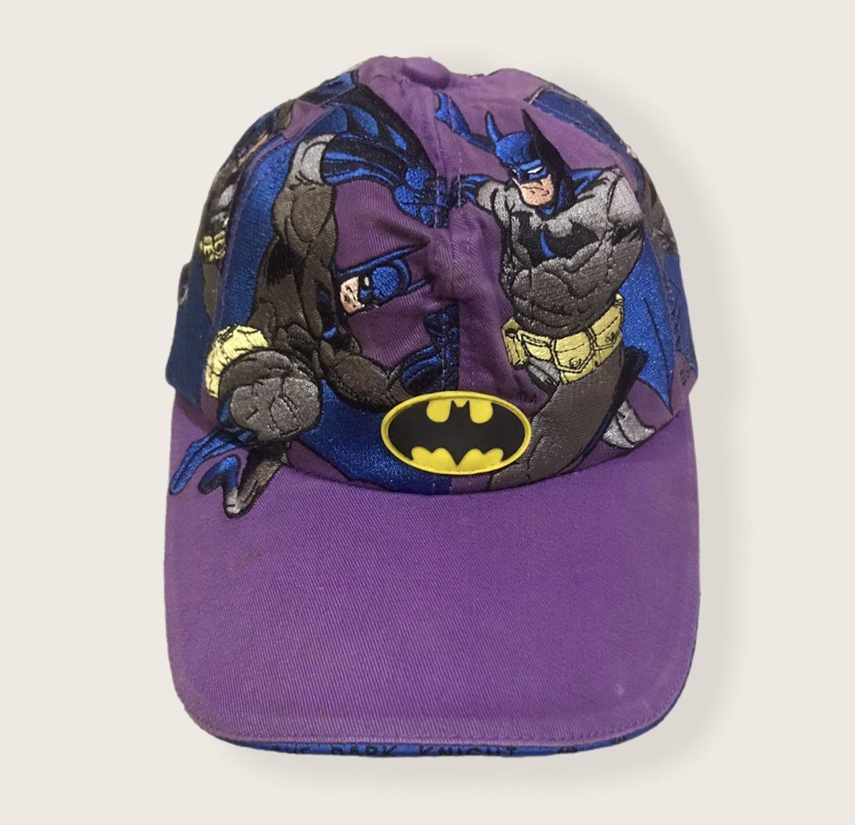 Batman × Dc Comics × Warner Bros FULLY EMBROIDERED BATMAN ICONS CAP FOR ...