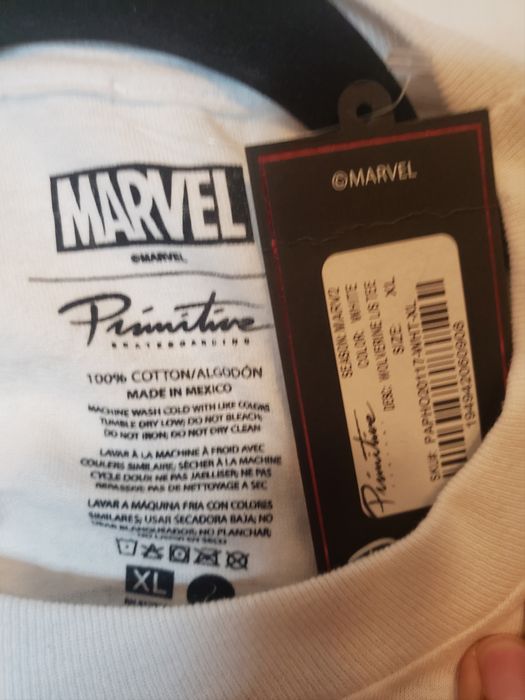 Primitive Primitive Marvel Comics Wolverine Logan Moebius Long-sleeve ...