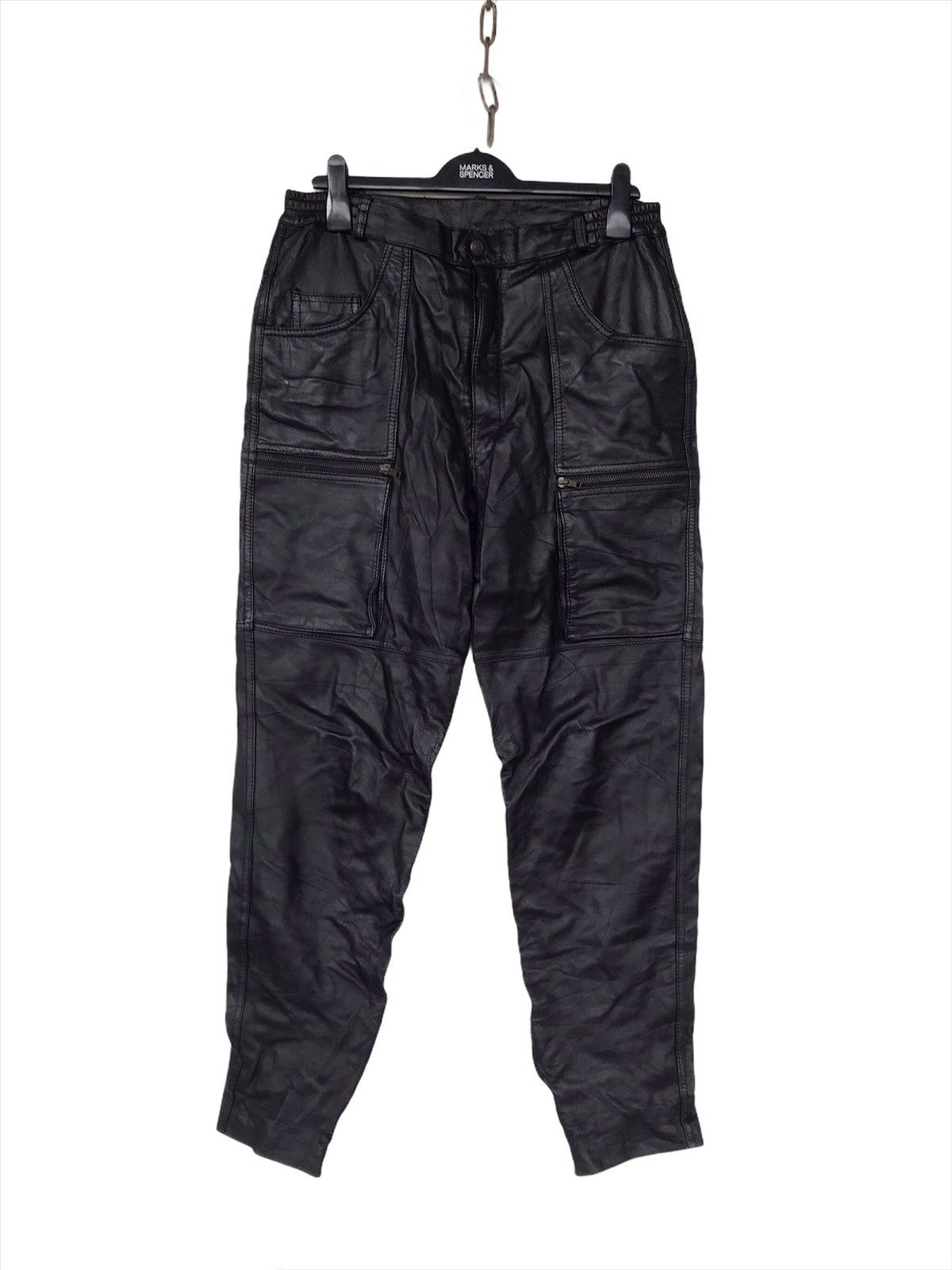 Japanese Brand × Vintage Japanese Brand Black Cargo Pant | Grailed
