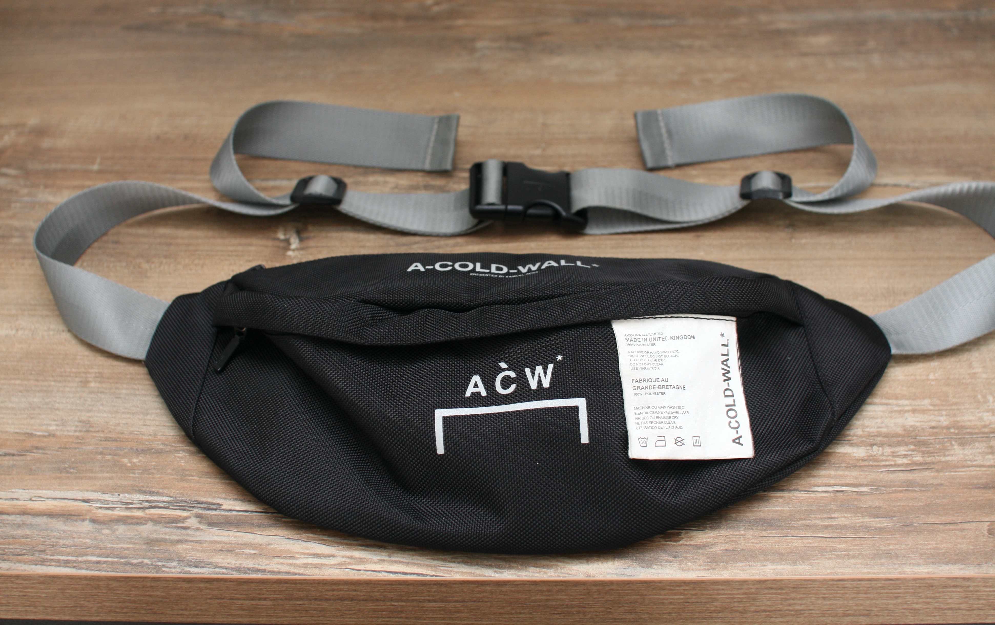 A-COLD-WALL* A Cold Wall ACW Black Crossbody Shoulder Bag | Grailed