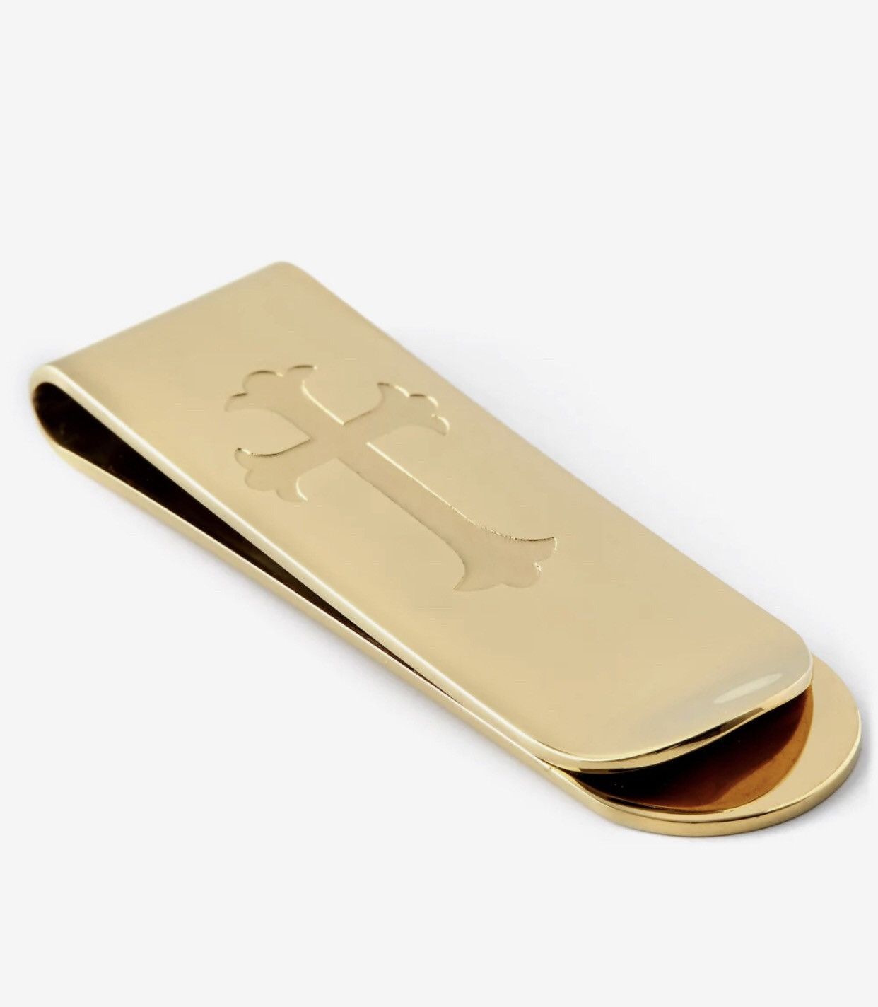 Japanese Brand Money Clip Grail Skull Gold Chrome Hearts Style | Grailed