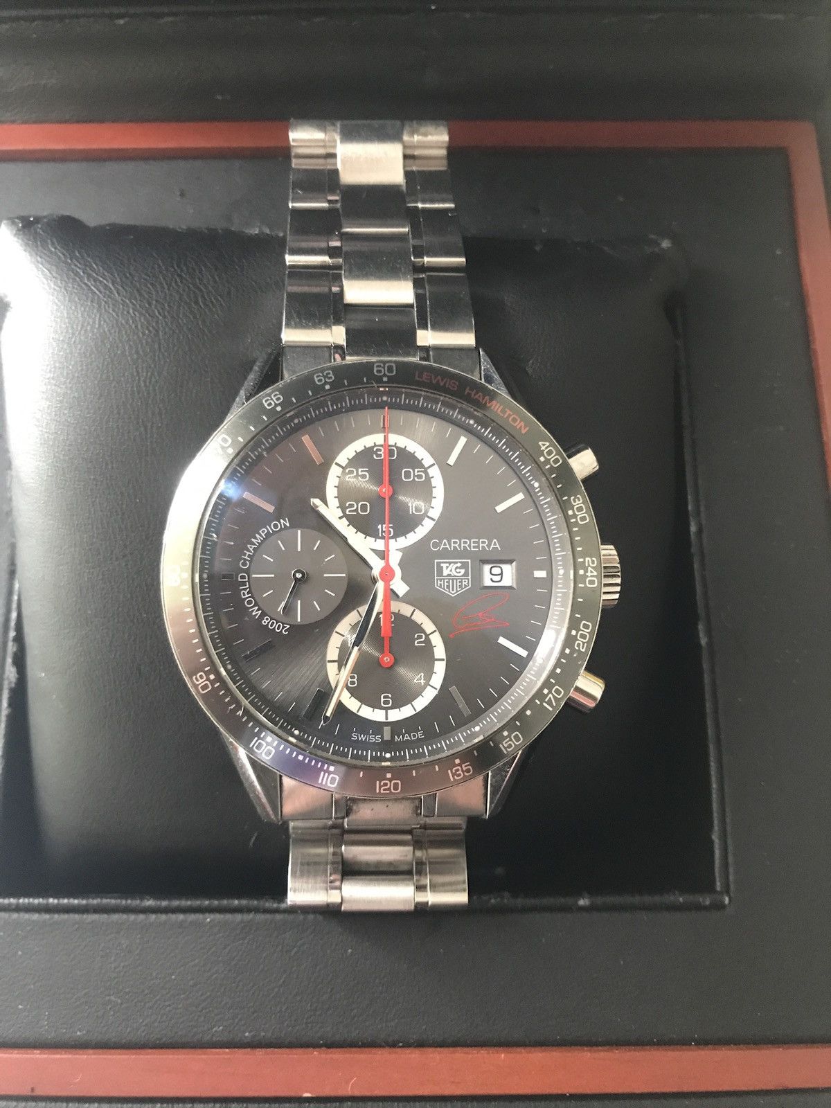 Tag Heuer Tag Heuer Carrera Lewis Hamilton Limited Edition Chronograph ...
