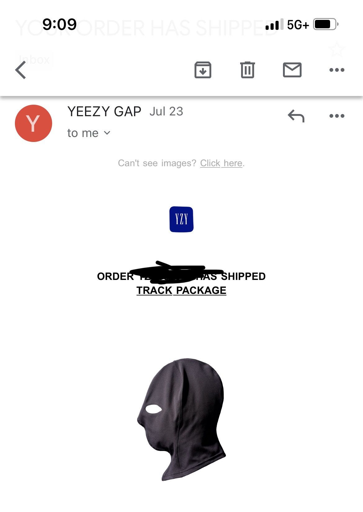 Gap × Kanye West YZY GAP MASK | Grailed