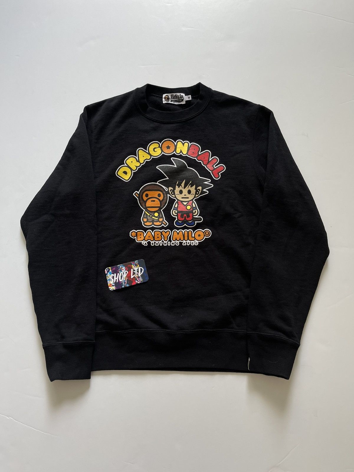 Bape A Bathing Ape X Dragonball Goku & Milo Crewneck | Grailed