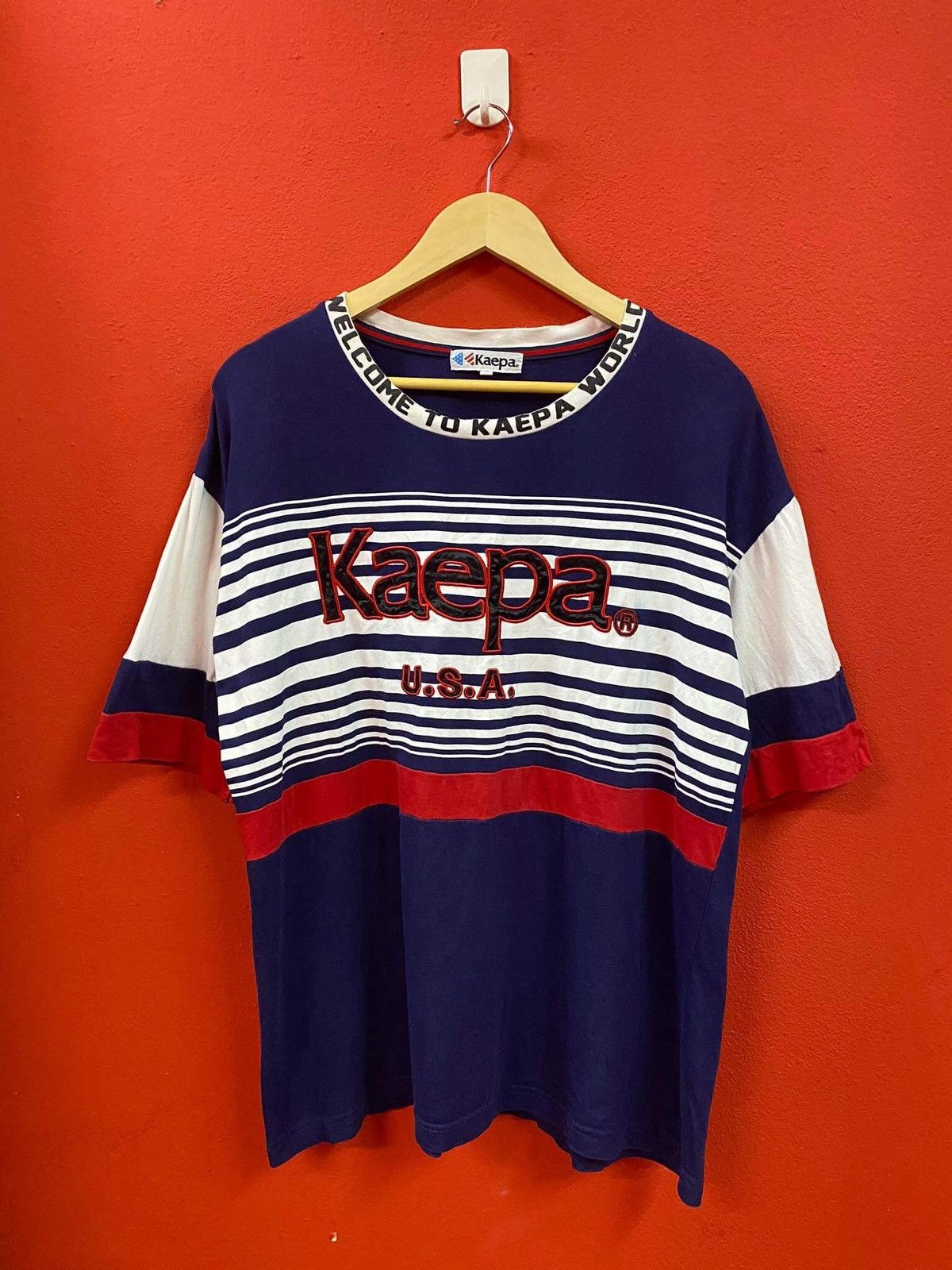 Kappa × Streetwear Rare Kaepa Usa Tshirt | Grailed