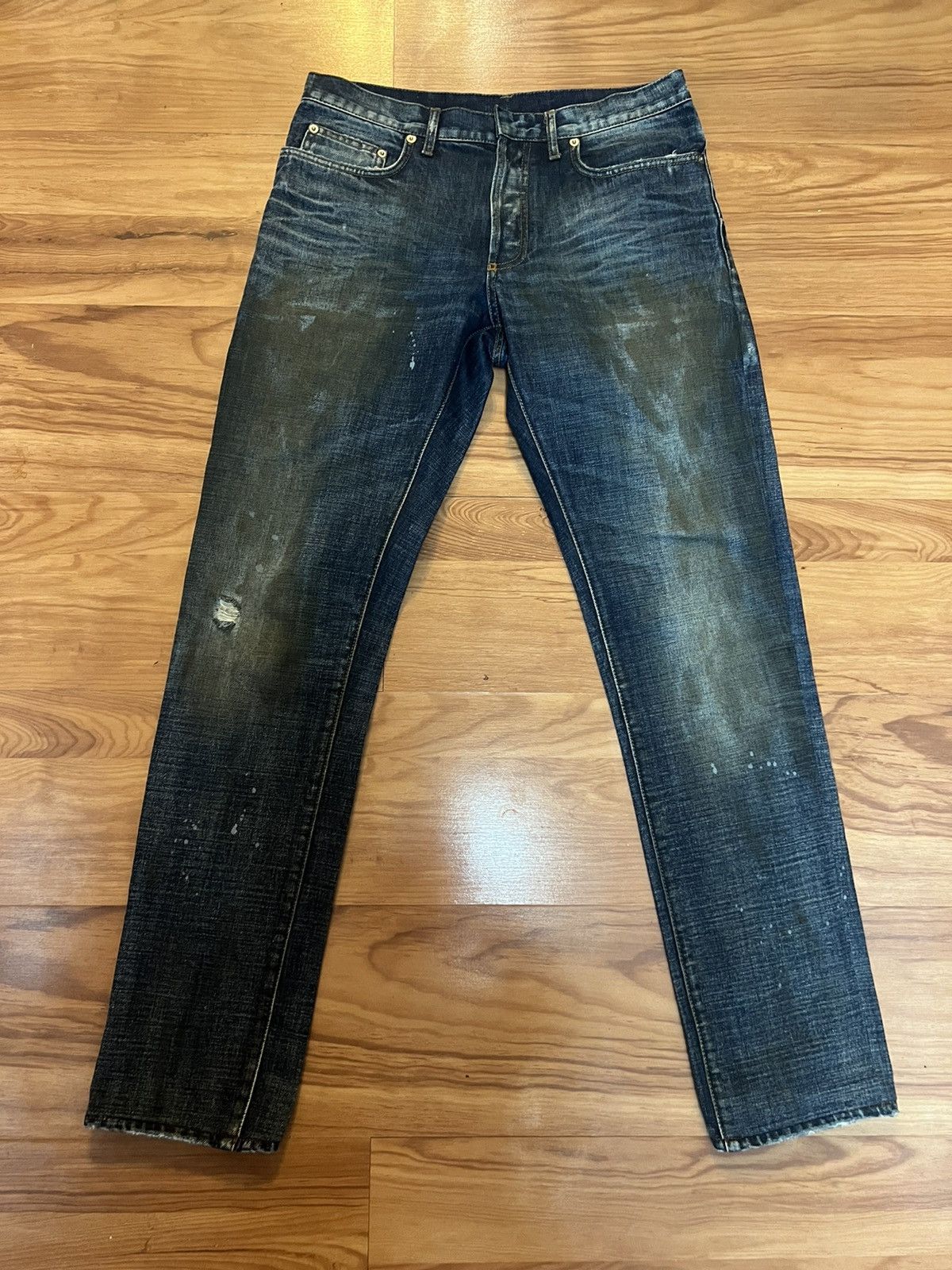 Dior Dior Dirt Effect Denim Jeans | Grailed