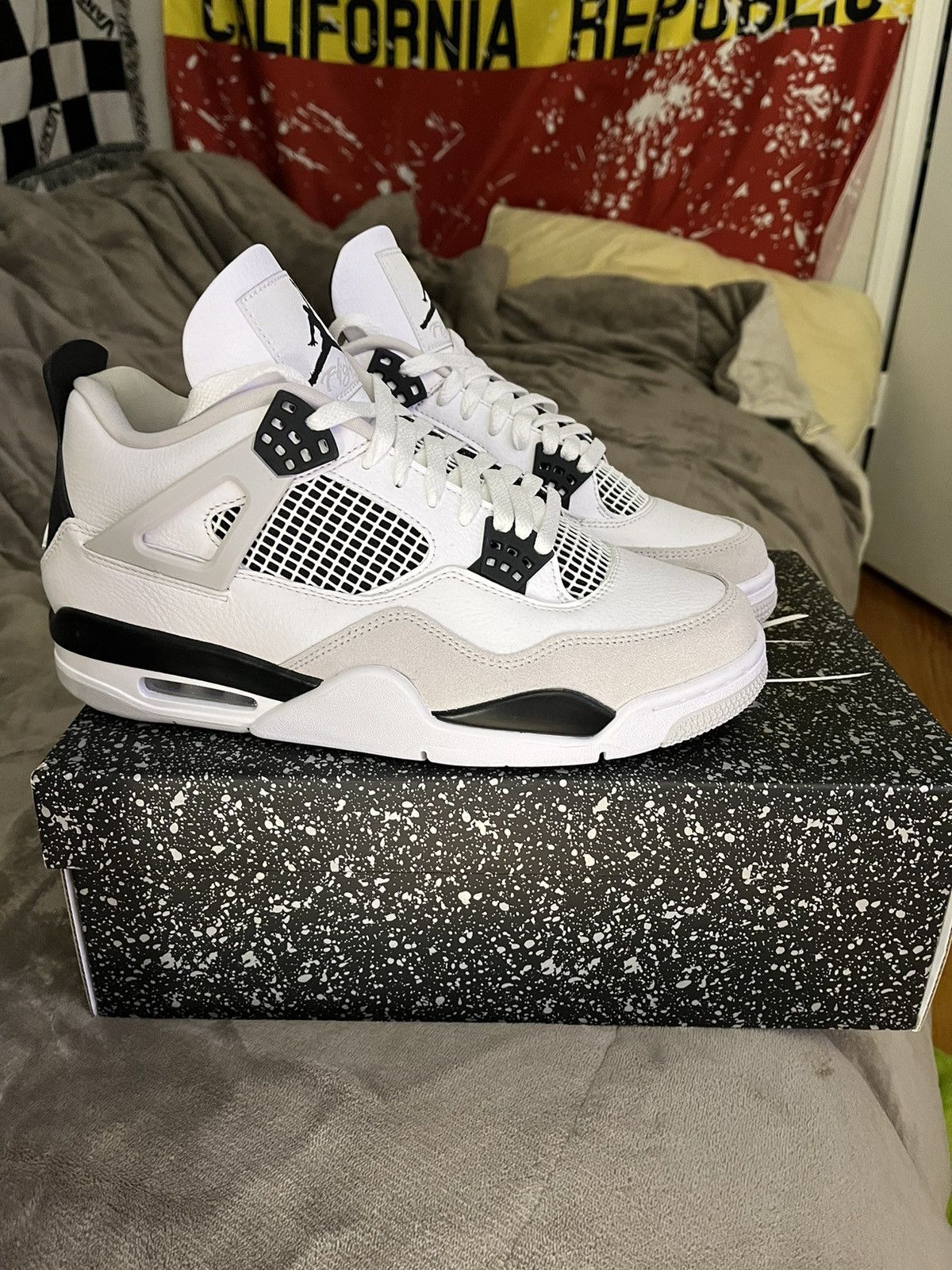 Jordan Brand × Nike Jordan 4 Military black DS | Grailed